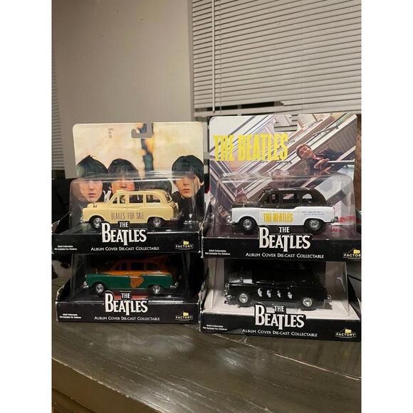 Toys | The Beatles Album Cover Diecast Collectable Cars Set | Poshmark